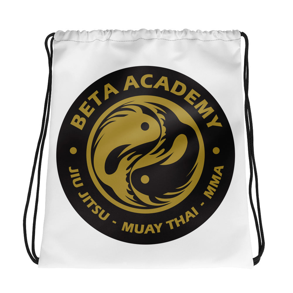 BETA Black and Gold Logo Gi Bag – BETA Academy DC